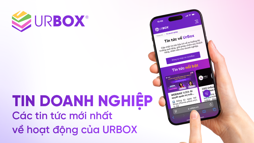 Tin doanh nghiệp UrBox: Sự kiện mới nhất