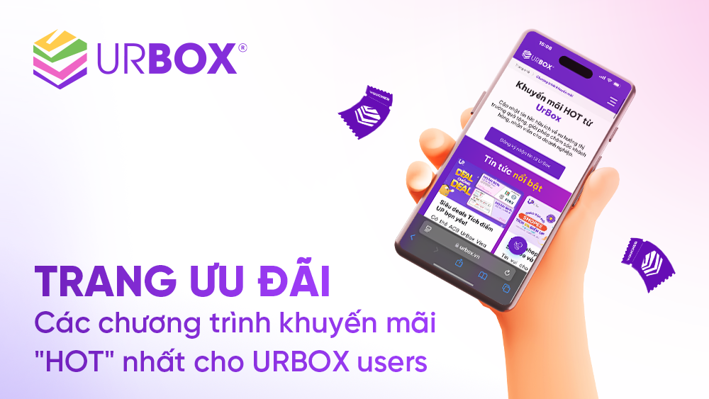 Chương trình khuyến mãi UrBox: Ưu đãi HOT từ đối tác